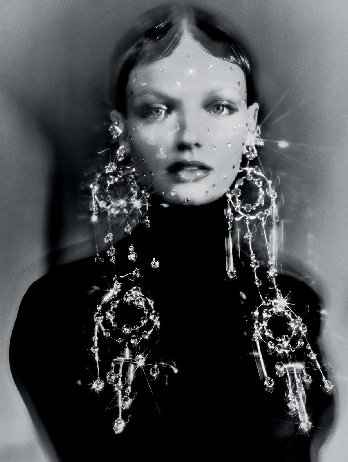 Fran Summers in Swarovski on AnOther Magazine Spring/Summer 2022 by ...