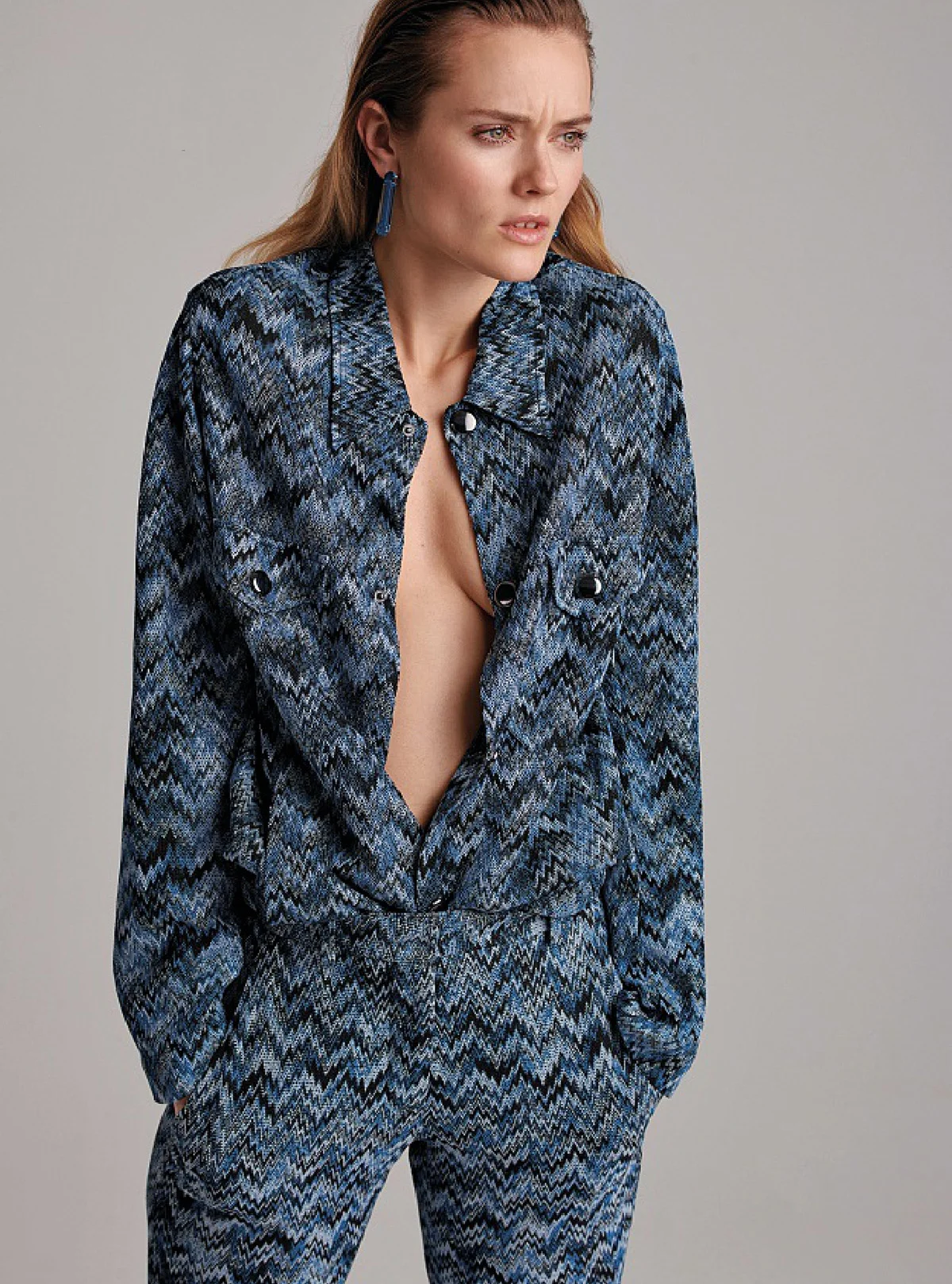 Jac Jagaciak in Gucci on Amica Magazine May 2022 cover by Christian ...