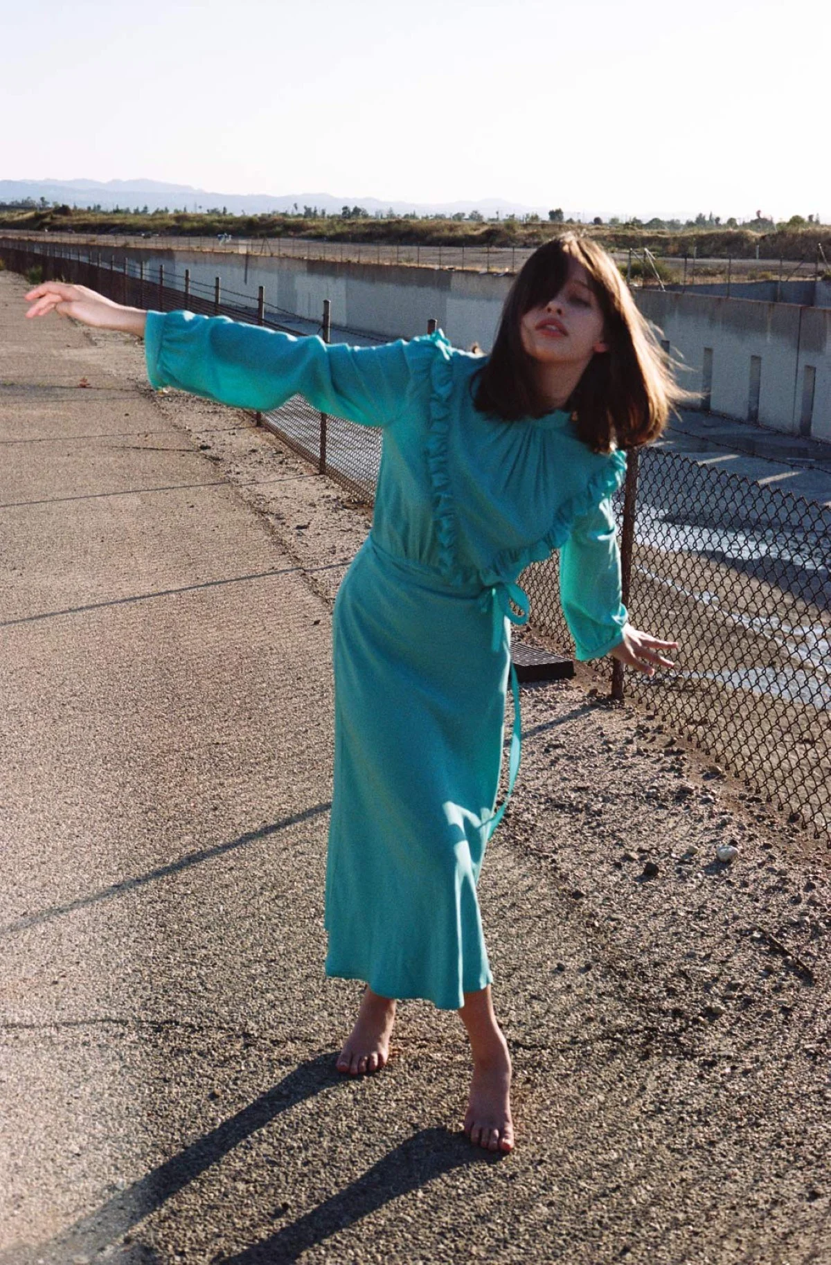 Ever Anderson in Miu Miu on Document Journal Summer/Pre-Fall 2022 by ...