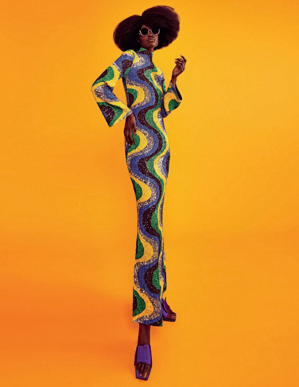 Adual Akol by Carla Guler for Harper's Bazaar Spain July/August 2022 ...