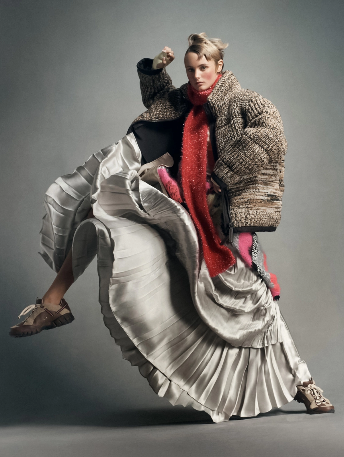 Katya Gray by Dima Hohlov for Elle UK October 2022 - fashionotography