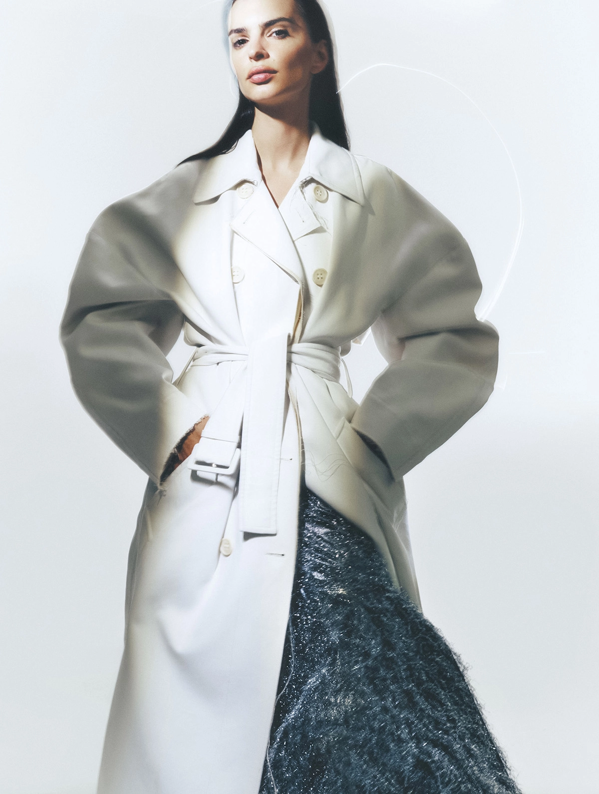 Emily Ratajkowski covers Elle UK December 2022/January 2023 by Petros ...