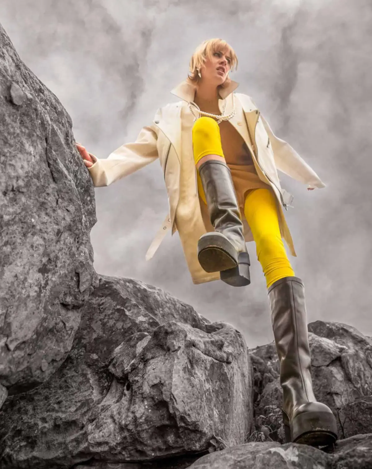 Celine Bouly by Alain Laboile for Madame Figaro February 24th, 2023 ...