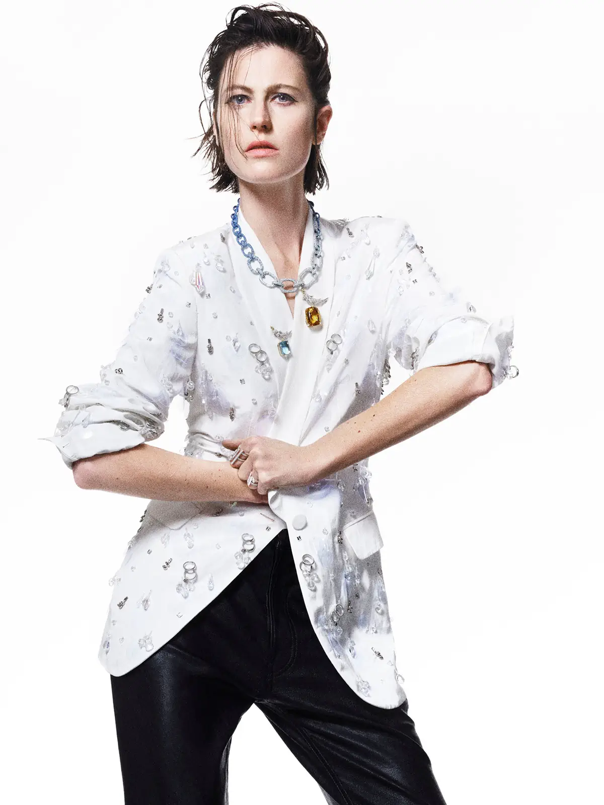 Gwenola Guichard by Éric Nehr for Madame Figaro February 10th, 2023 ...