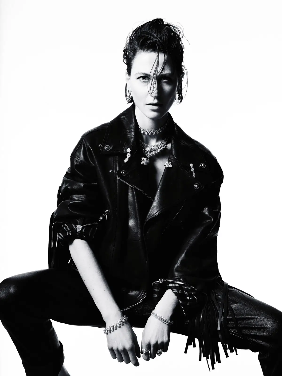 Gwenola Guichard by Éric Nehr for Madame Figaro February 10th, 2023 ...