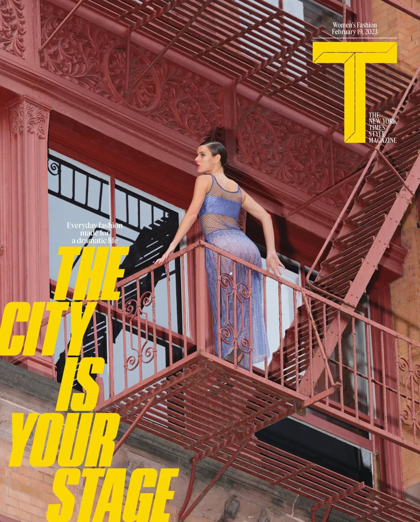 T Magazine February 2023 covers by Johnny Dufort