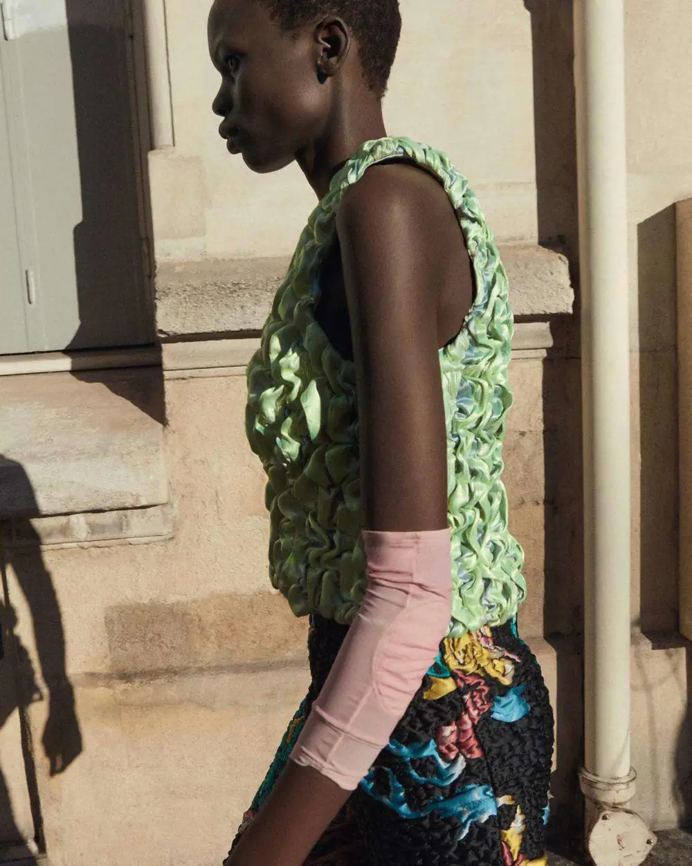 Athieng Bul by Rory van Millingen for Numéro March 2023 - fashionotography