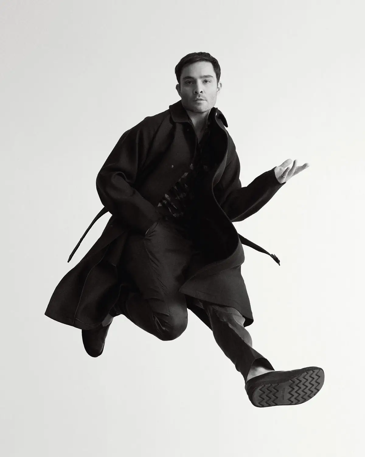 Ed Westwick in Giorgio Armani on D Lui la Repubblica February 25th ...