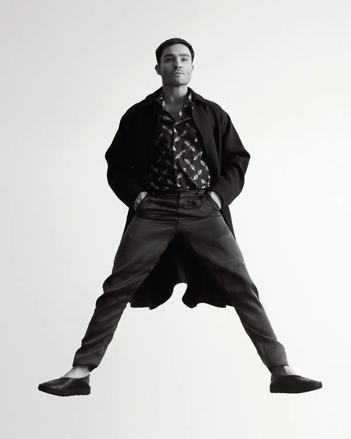 Ed Westwick in Giorgio Armani on D Lui la Repubblica February 25th ...