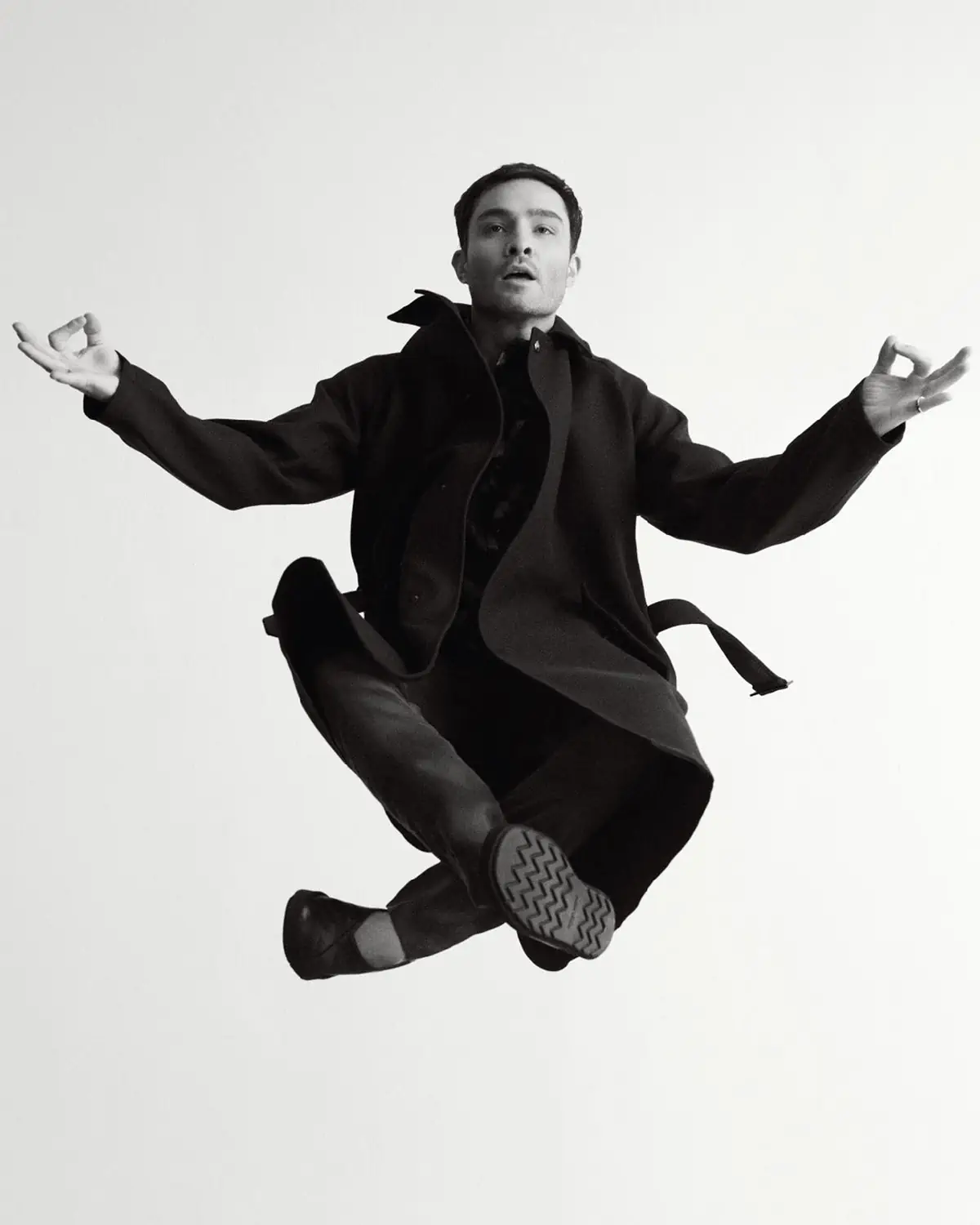 Ed Westwick in Giorgio Armani on D Lui la Repubblica February 25th ...