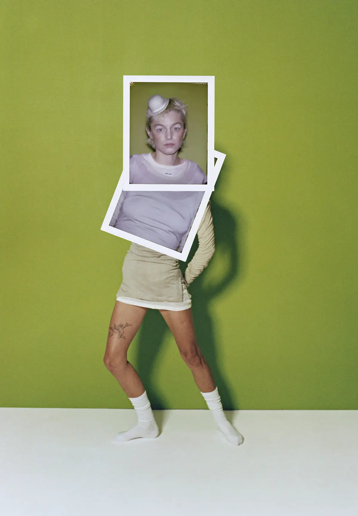 Emma Corrin covers Interview Winter 2022 by Heather Glazzard