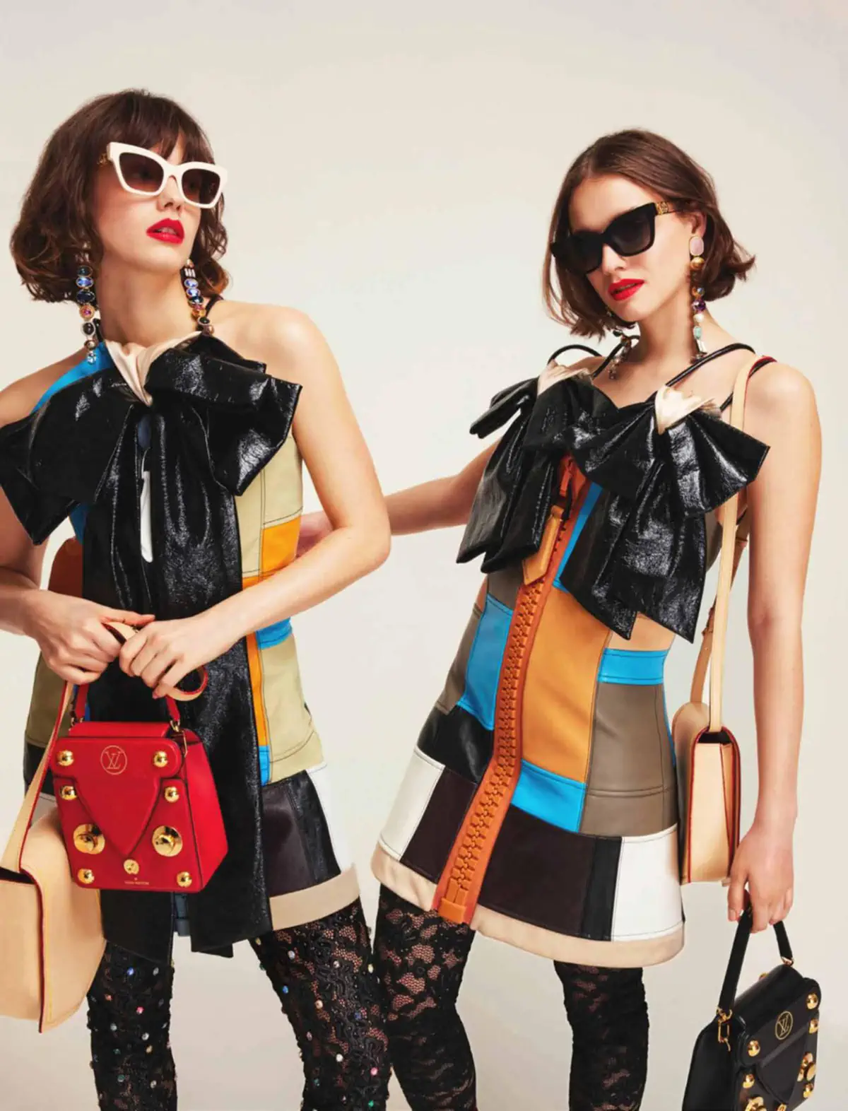 Margaux and Tess van Kommer cover Madame Figaro March 3rd, 2023 by Max ...