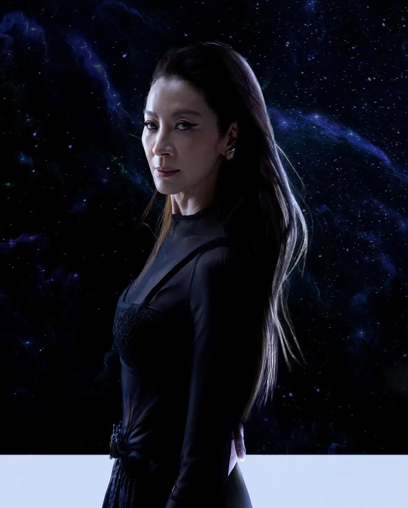Michelle Yeoh in Dior on Harper’s Bazaar China March 2023 by Chen Man ...