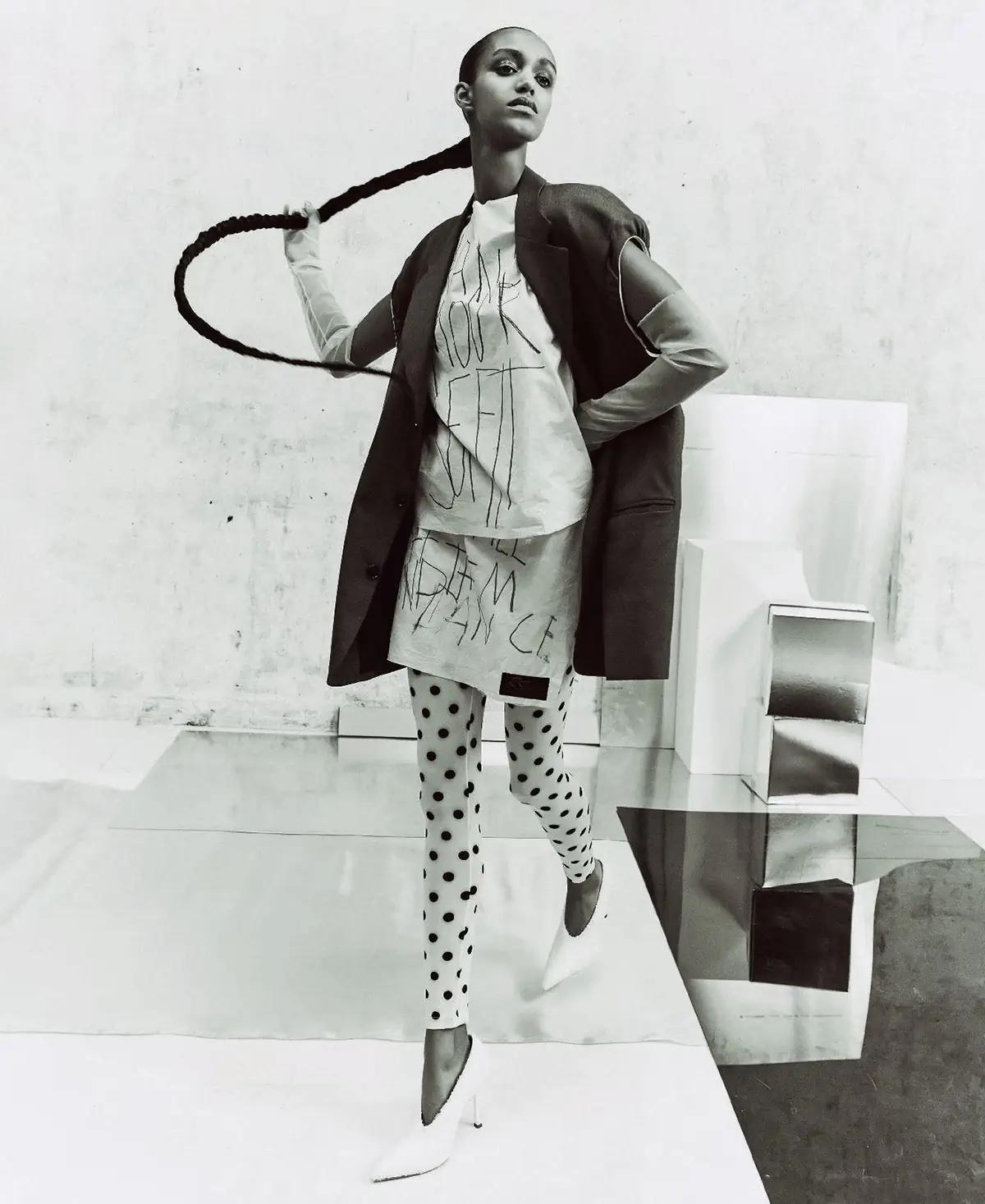 Muna Mahamed covers Harper's Bazaar Italia February/March 2023 by ...