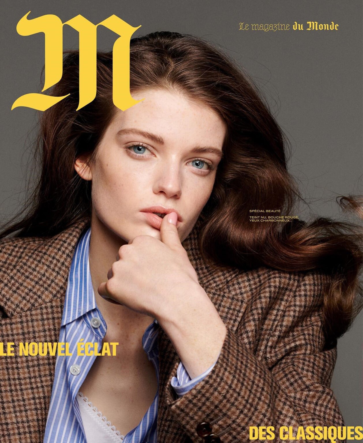 Grace Gay covers M Le magazine du Monde April 29th, 2023 by Theo Sion ...