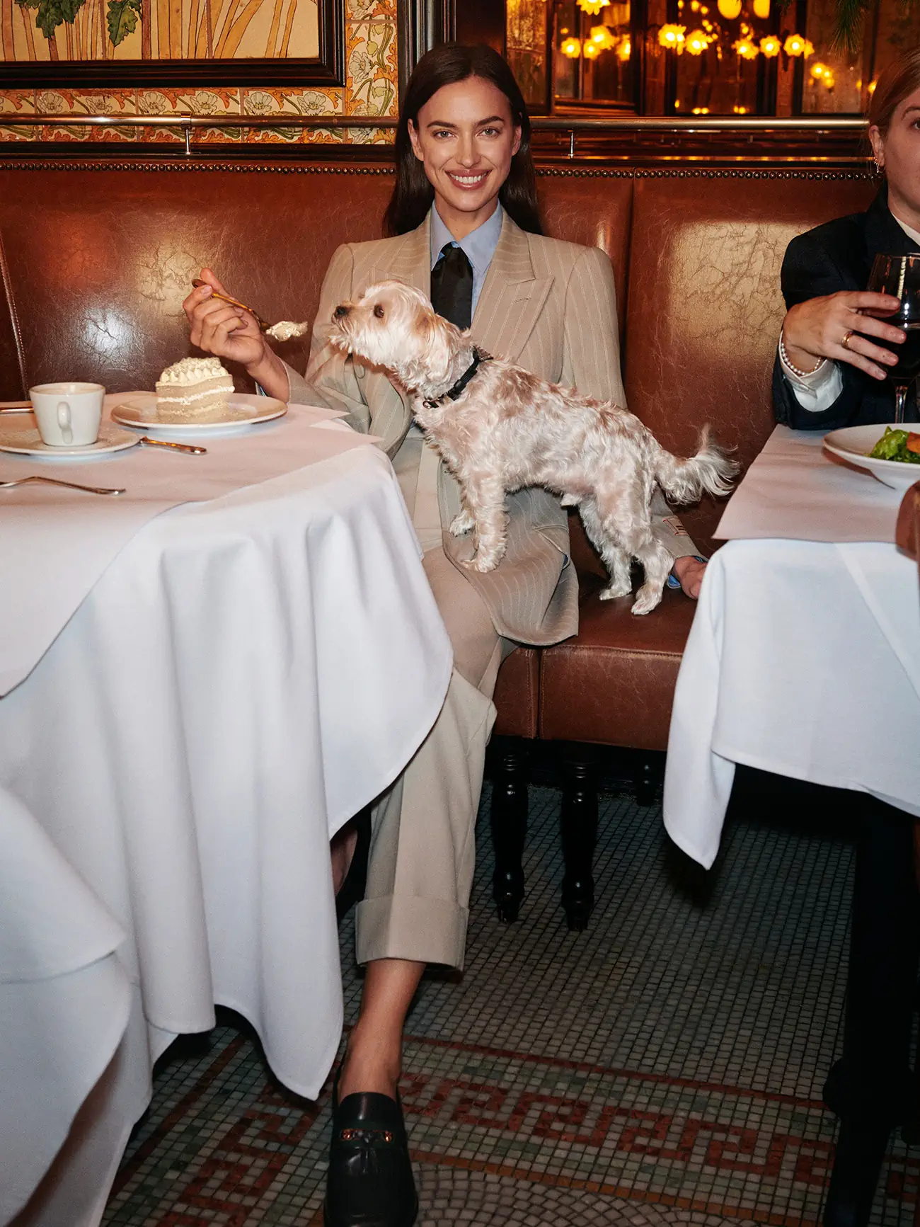 Irina Shayk by Cass Bird for Vogue Global April 2023 - fashionotography