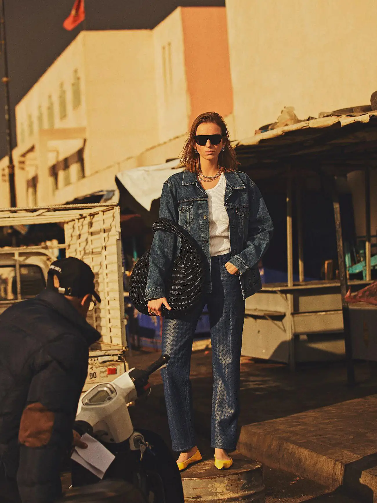 Jamilla Hoogenboom By Adriano Russo For Elle Italia March 30th 2023