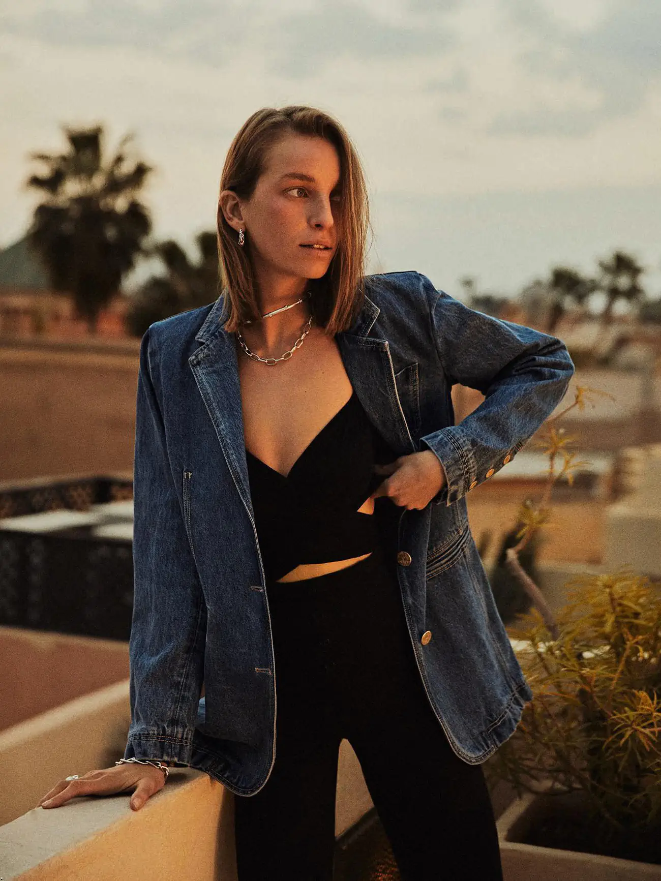 Jamilla Hoogenboom By Adriano Russo For Elle Italia March 30th 2023