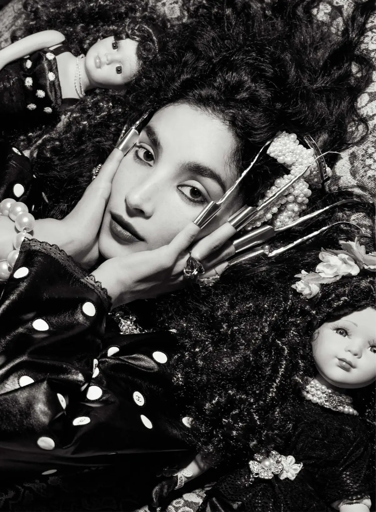 Tindi Mar in Chanel on Vogue Latin America April 2023 by Inez and ...