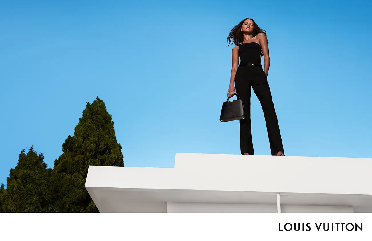 Zendaya stars in her debut campaign for Louis Vuitton - fashionotography