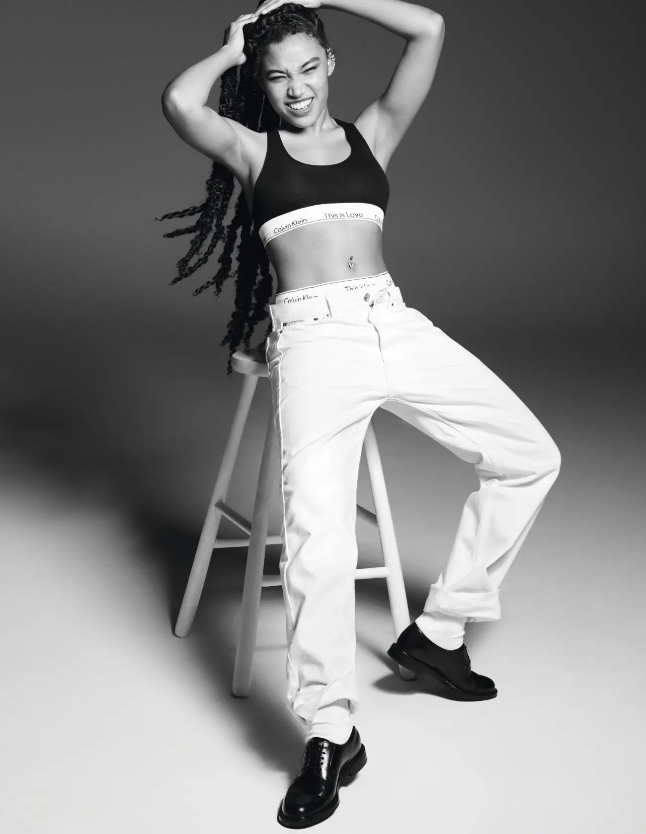 Brandon Flynn and Amandla Stenberg illuminate Calvin Klein's Pride 2023 campaign - fashionotography