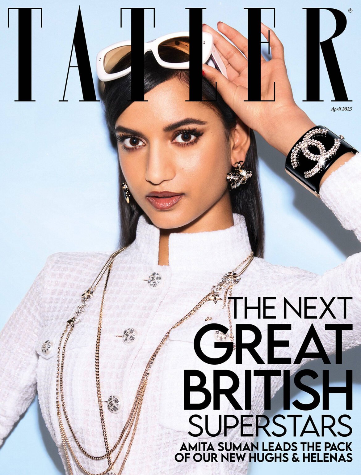 Amara Okereke covers Tatler UK May 2022 by Daniel Sachon - fashionotography