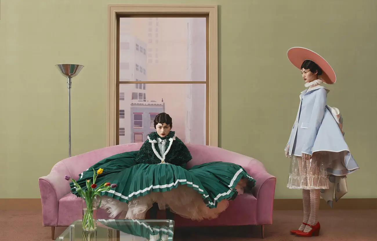 He Cong covers Marie Claire China April 2023 by Leslie Zhang ...