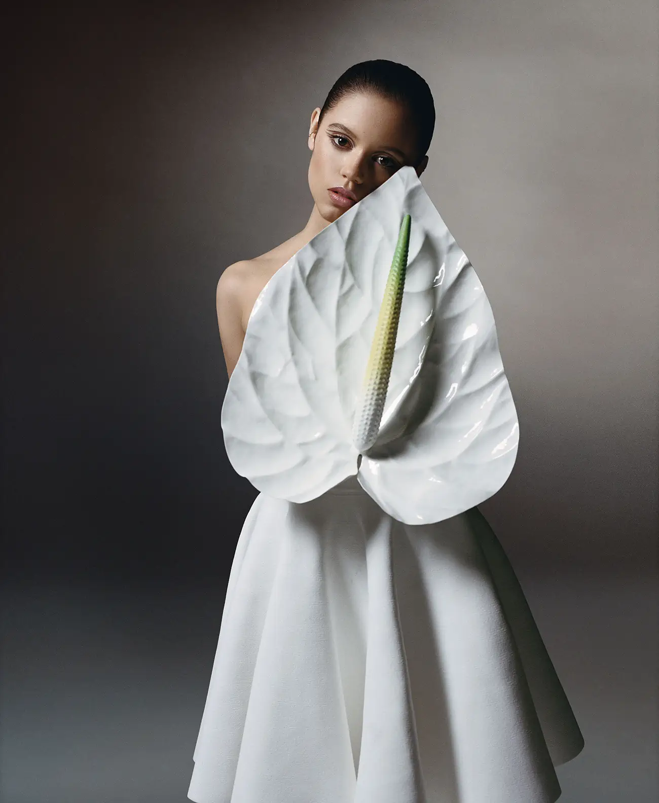 Jenna Ortega covers Elle US April 2023 by Felix Cooper - fashionotography