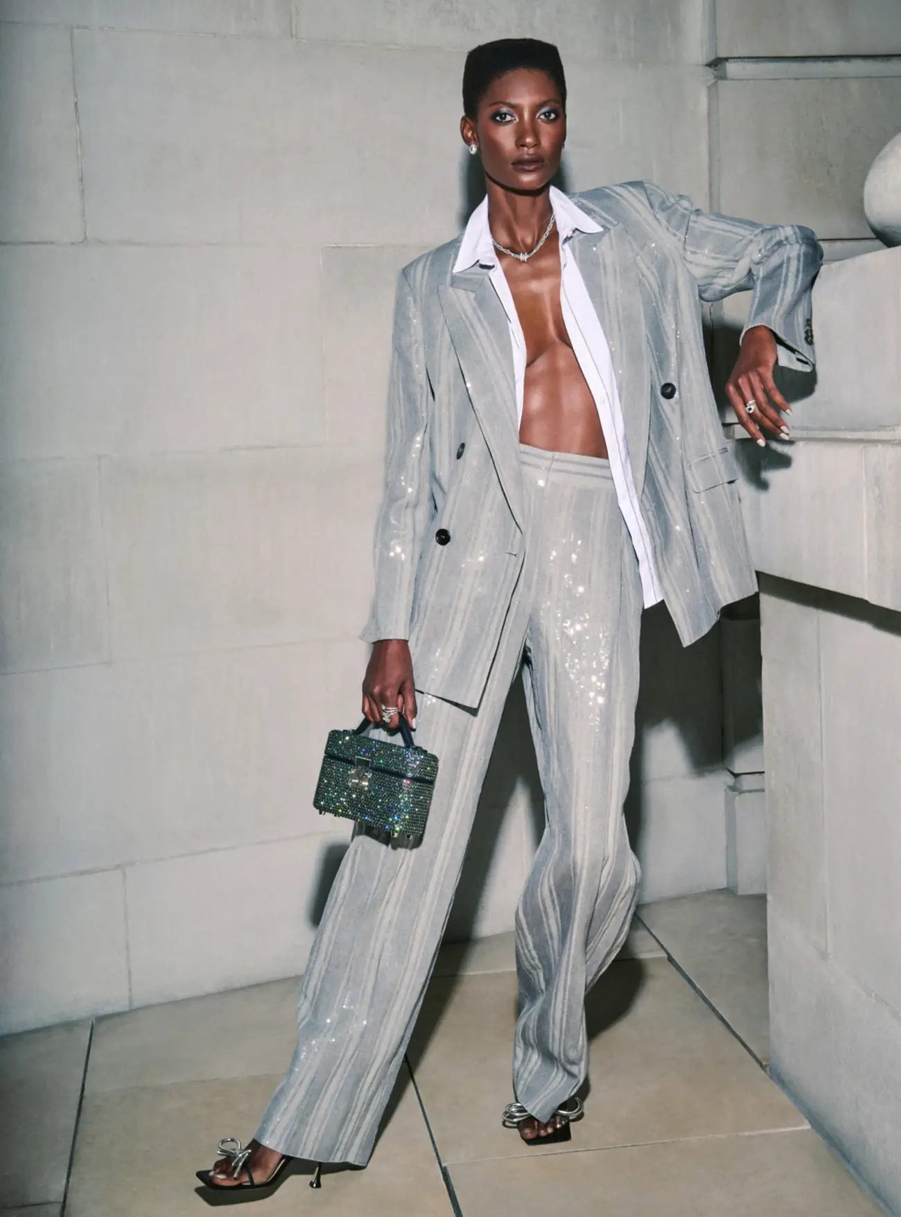 Mame Thiane Camara by Jem Mitchell for Harper’s Bazaar UK April 2023 ...
