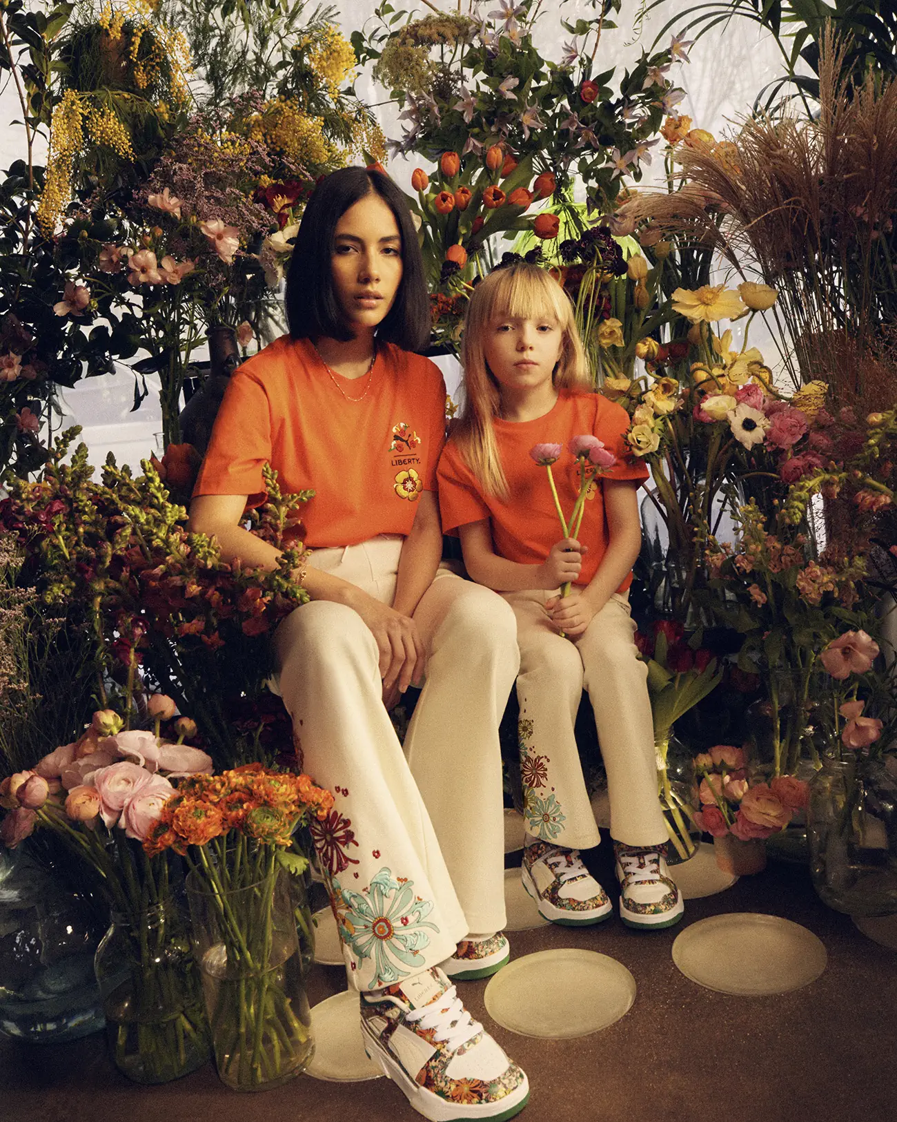 Puma x Liberty's newest collection blossoms with floral elegance ...