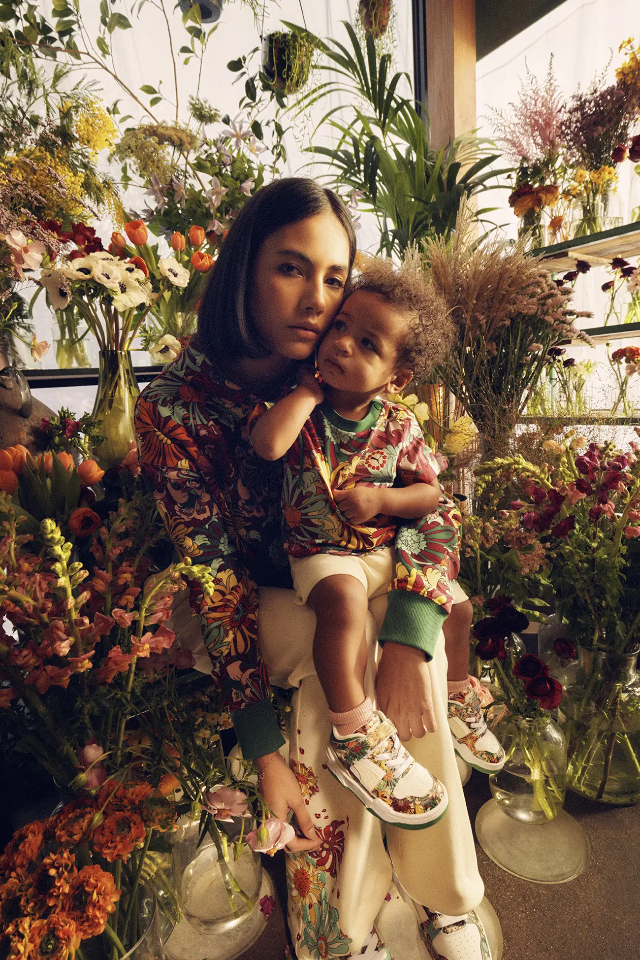 Puma x Liberty's newest collection blossoms with floral elegance ...