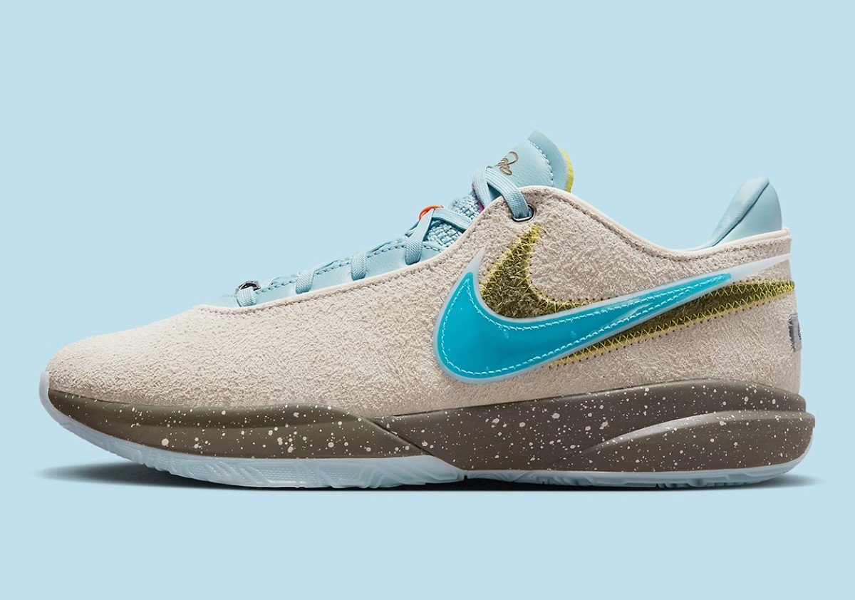 Nike LeBron 20 x UNKNWN, an ocean-inspired collaboration - fashionotography