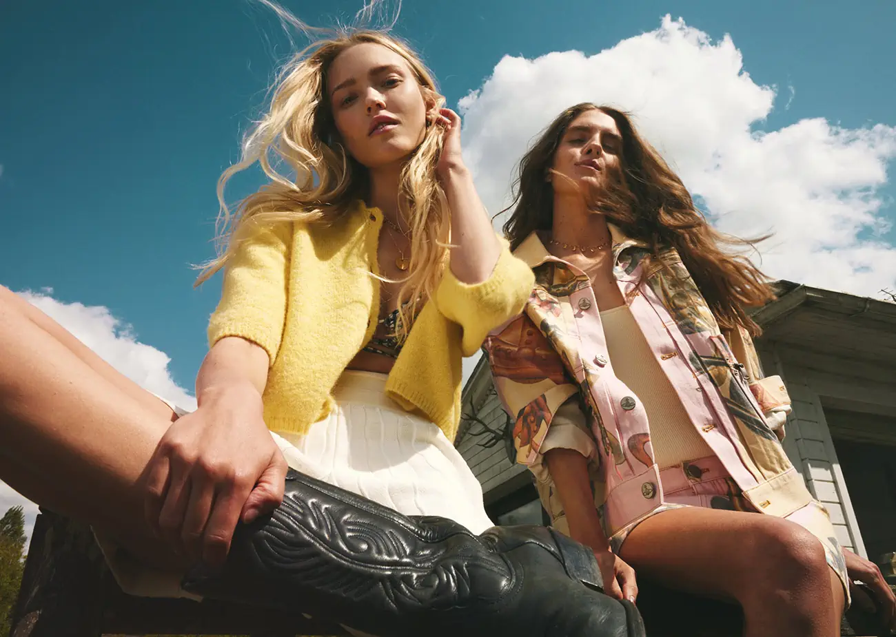 Théa Ros and Dolorès Doll by Max Vigato for Madame Figaro June 16th ...