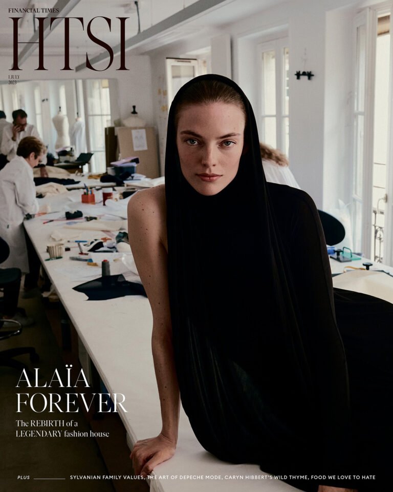 Beauise Ferwerda and Muna Mahamed in Alaïa on How To Spend It July 1st ...