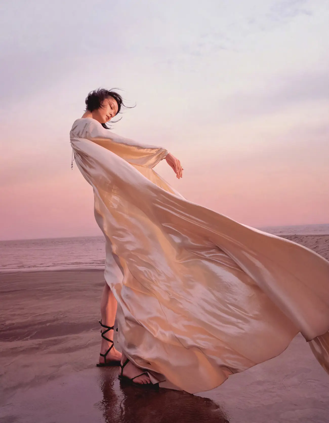 Du Juan covers Elle China July 2023 by Charles Guo - fashionotography