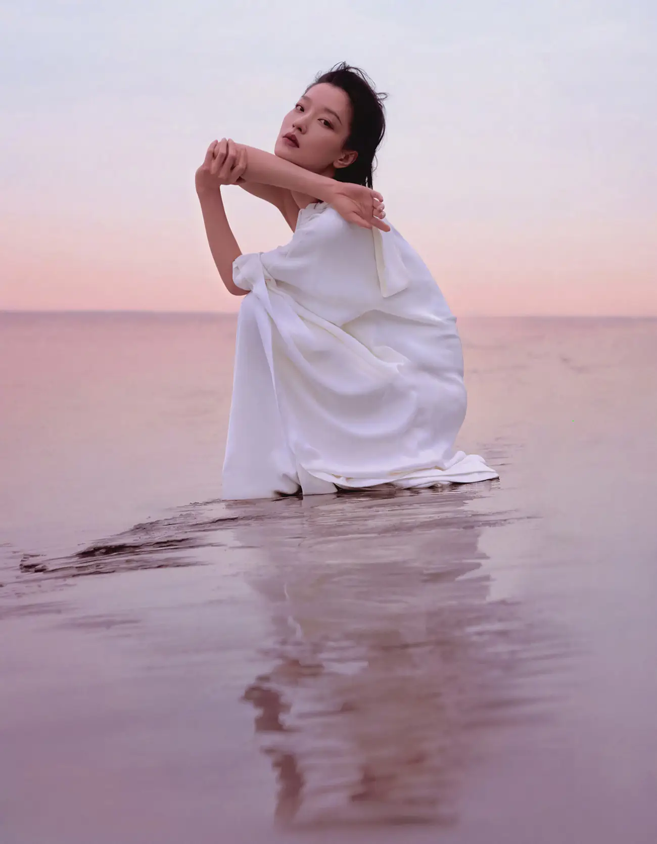 Du Juan covers Elle China July 2023 by Charles Guo - fashionotography