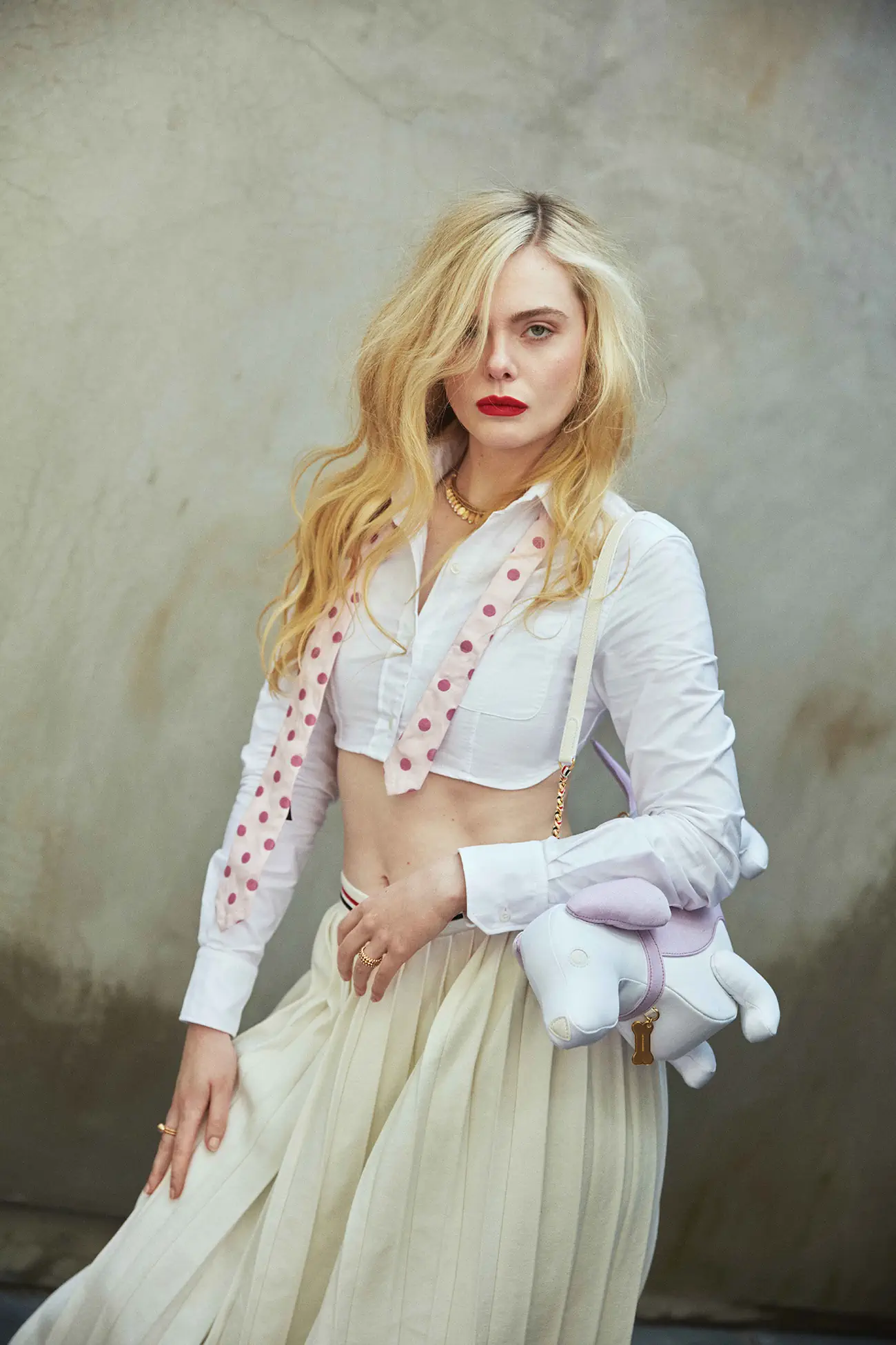 Elle Fanning covers Flaunt Magazine Issue 186 by Greg Swales ...
