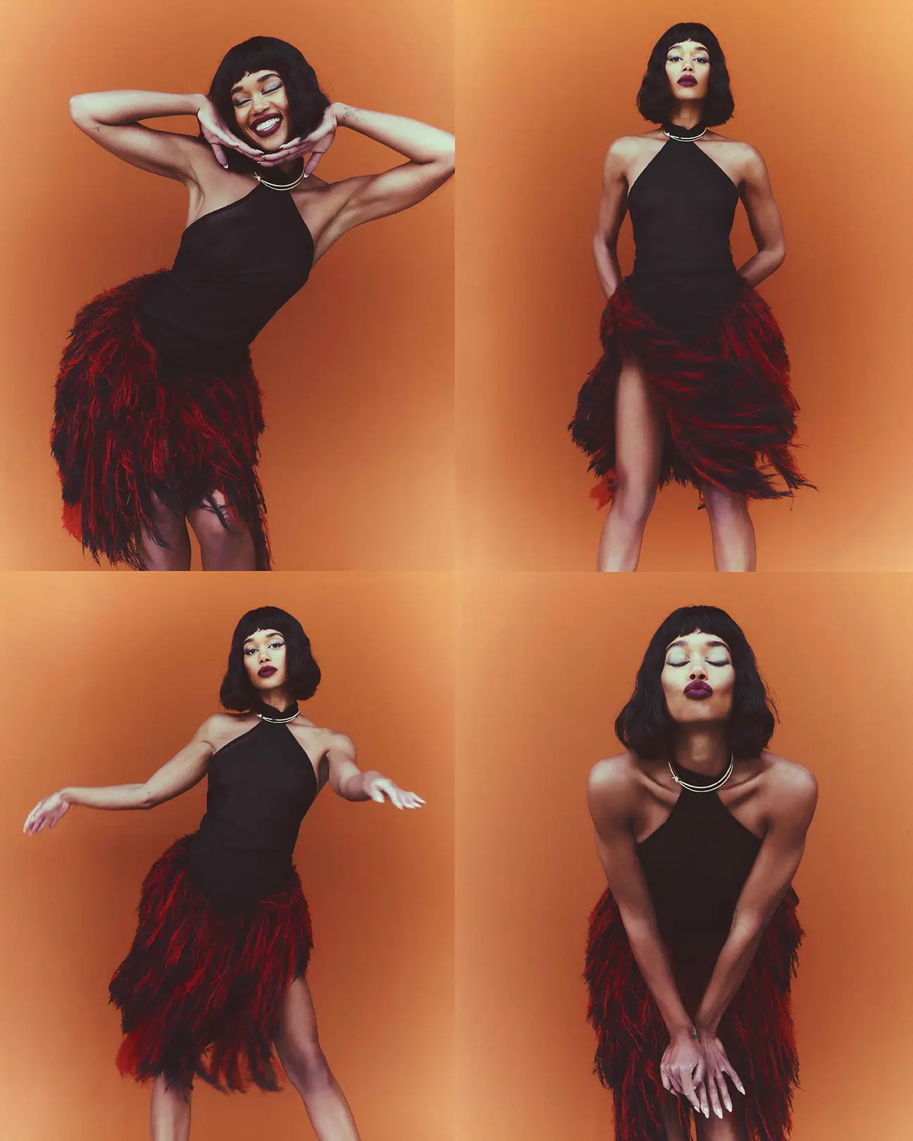 Laura Harrier covers Flaunt Magazine Issue 187 by Chrisean Rose - fashionotography