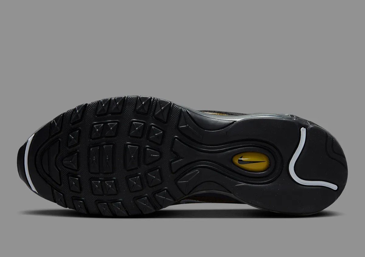 The Nike Air Max 97 channels the Dark Knight spirit