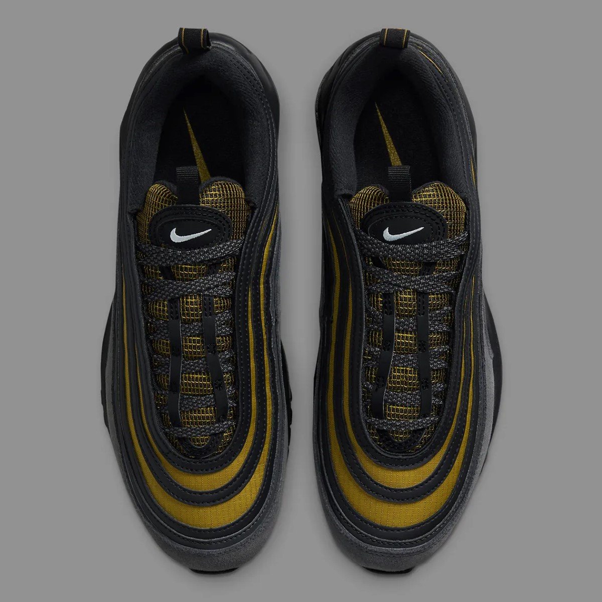 The Nike Air Max 97 channels the Dark Knight spirit - fashionotography