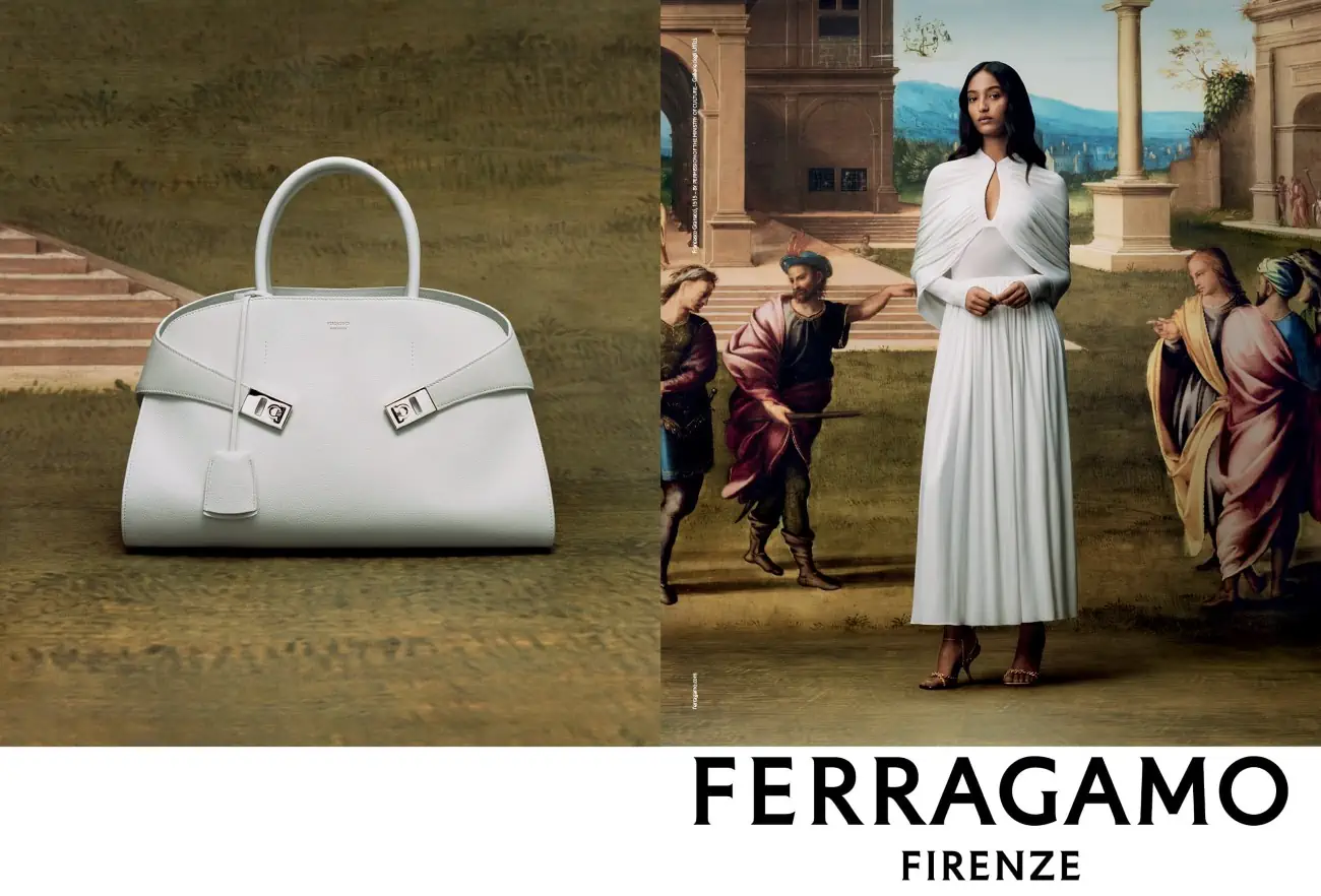 Ferragamo Fall/Winter 2023 campaign unveils a new age renaissance ...