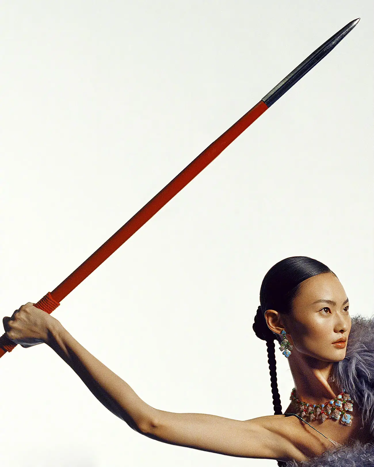 He Cong covers Vogue China September 2023 by Leslie Zhang