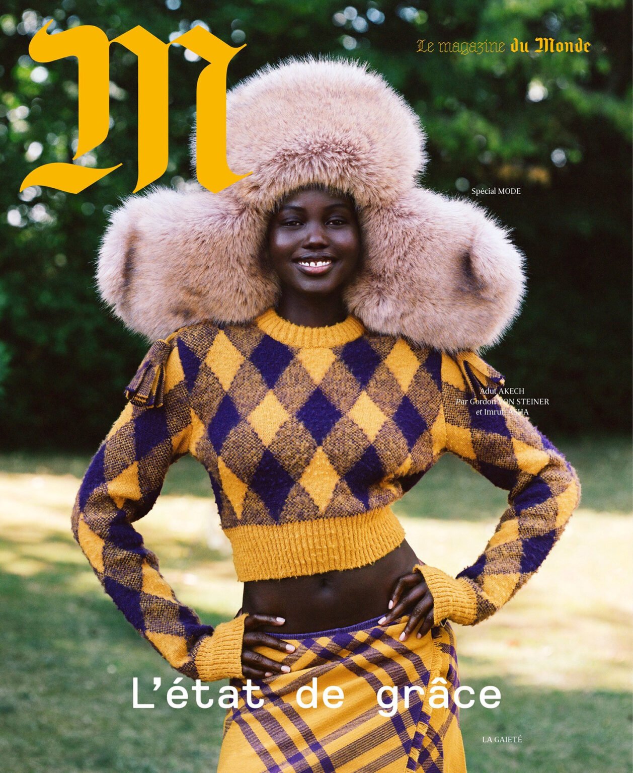 M Le magazine du Monde September 9th, 2023 covers by Gordon von Steiner ...