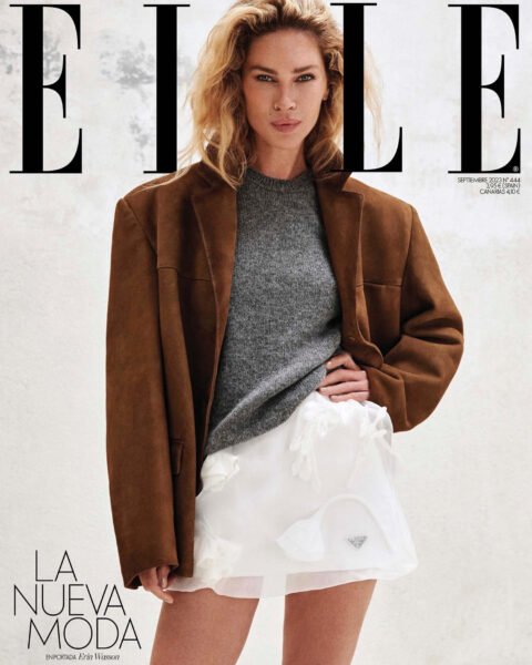 Erin Wasson covers Elle Spain September 2023 by Javier Lopez ...