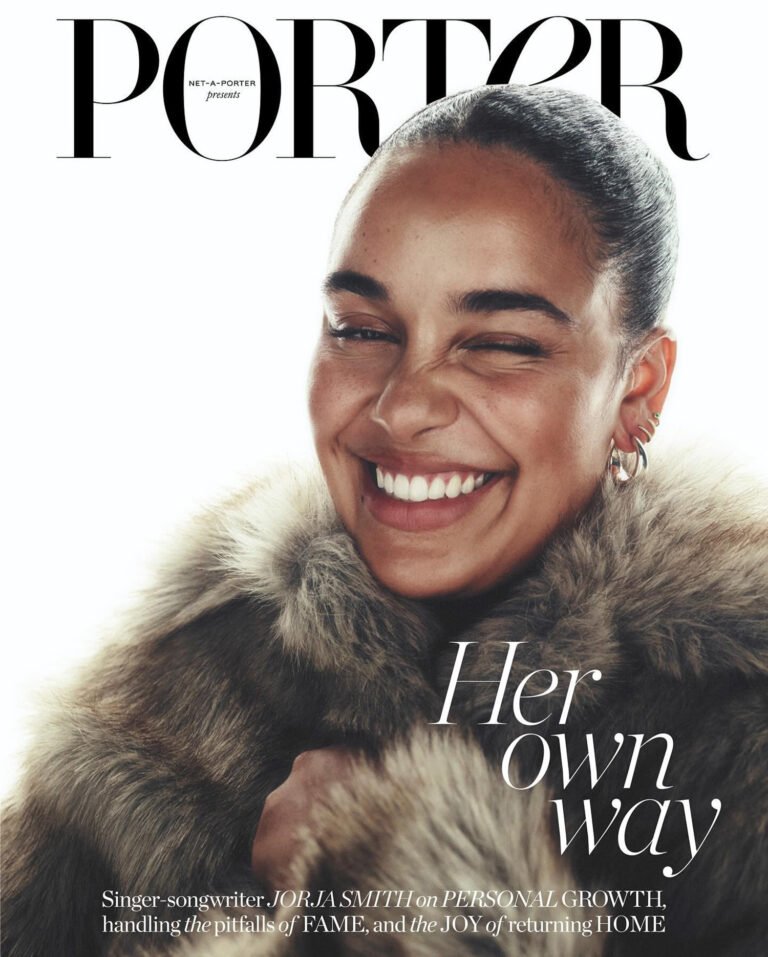 Jorja Smith covers Porter Magazine October 2nd, 2023 by Petros ...