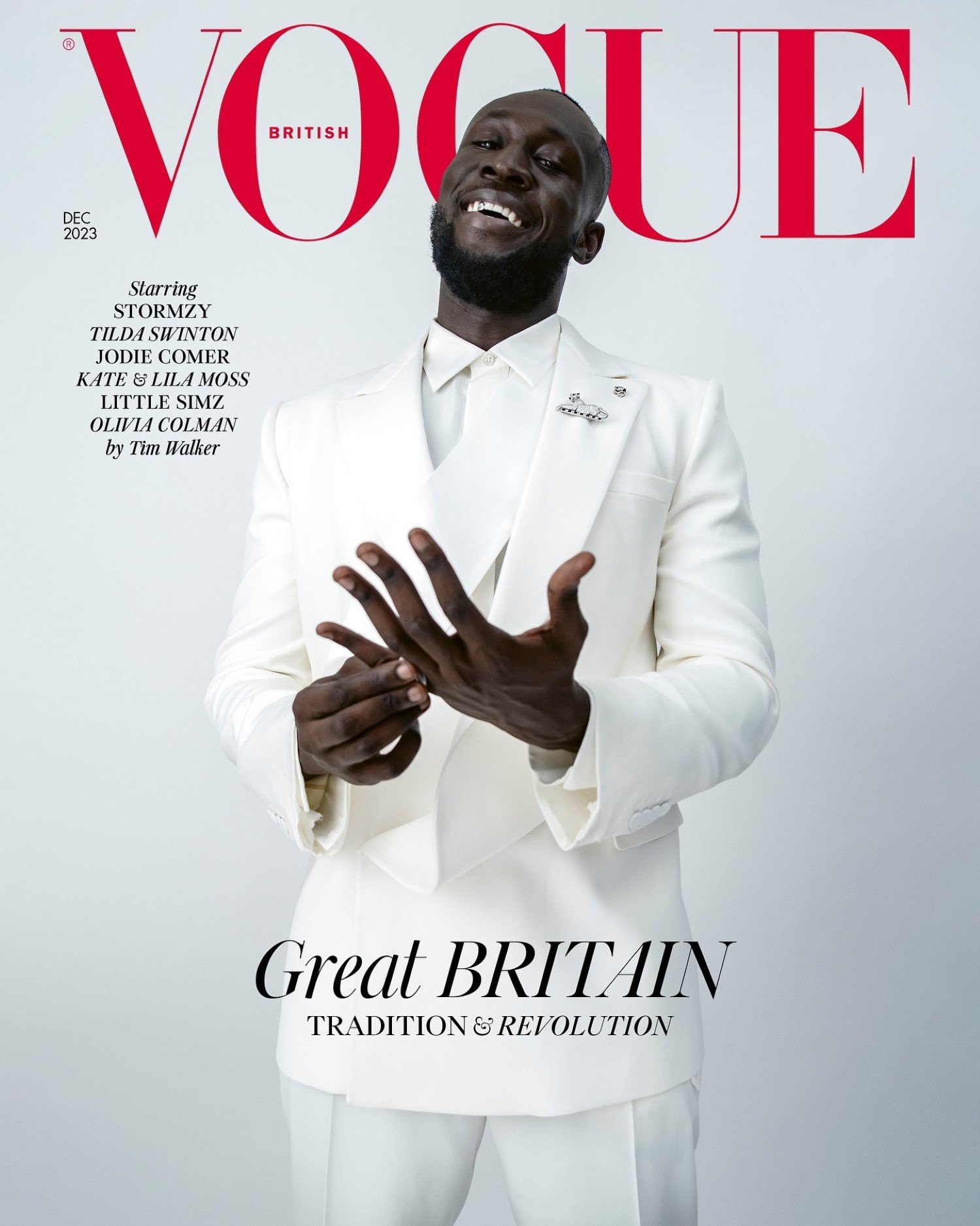 British Vogue December 2023 covers by Tim Walker