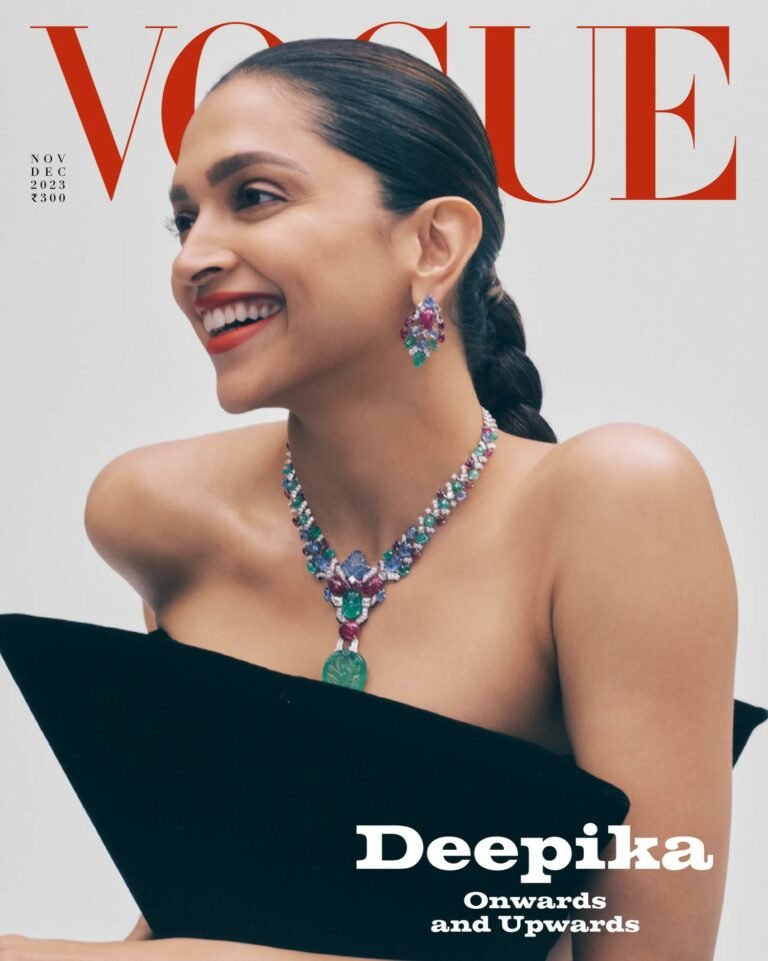 Deepika Padukone covers Vogue India November/December 2023 by James ...