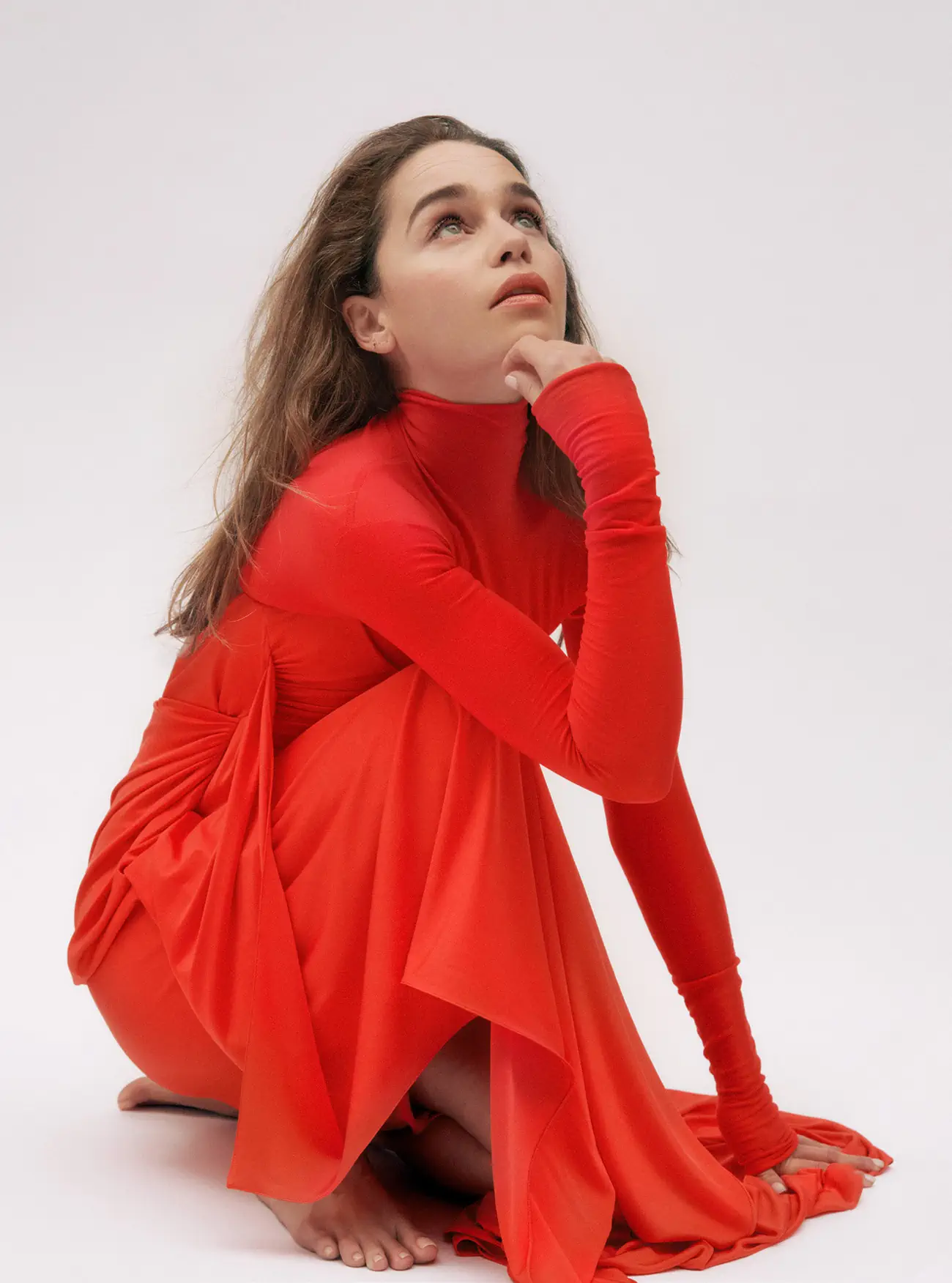 Emilia Clarke covers Harper’s Bazaar UK December 2023/January 2024 by ...
