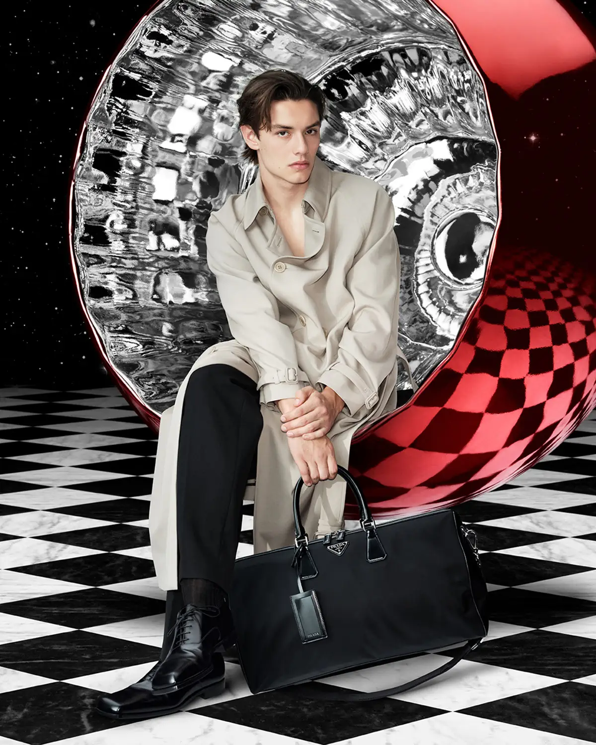 Prada unveils enchanting Holiday 2023 campaign - fashionotography