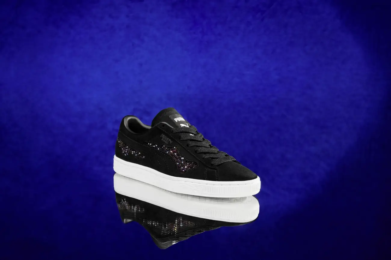 Swarovski crystals add dazzling elegance to Puma's minimalist ...